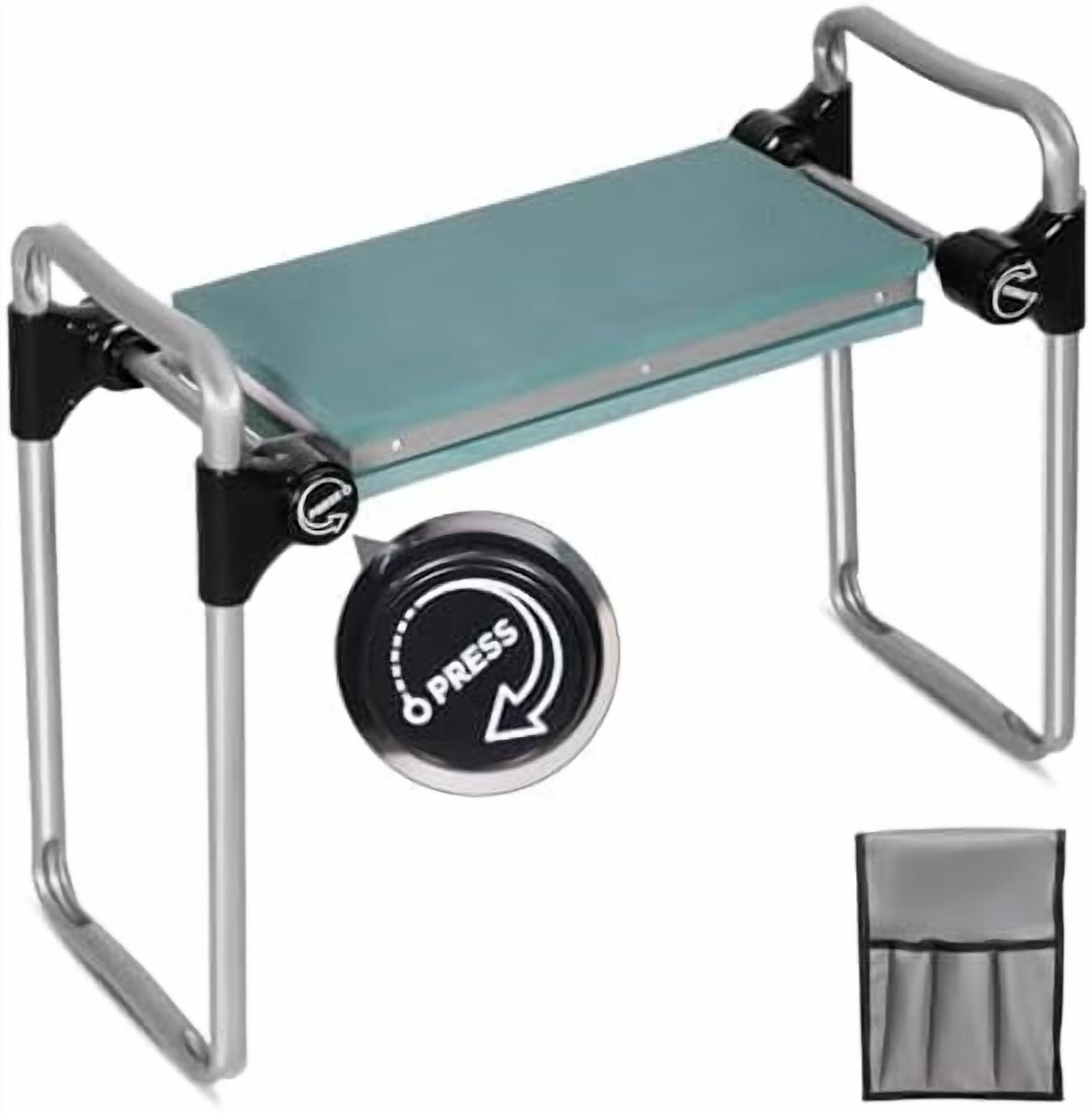 New Generation Garden Kneeler and Seat with Widen Soft EVA Pad Button ...