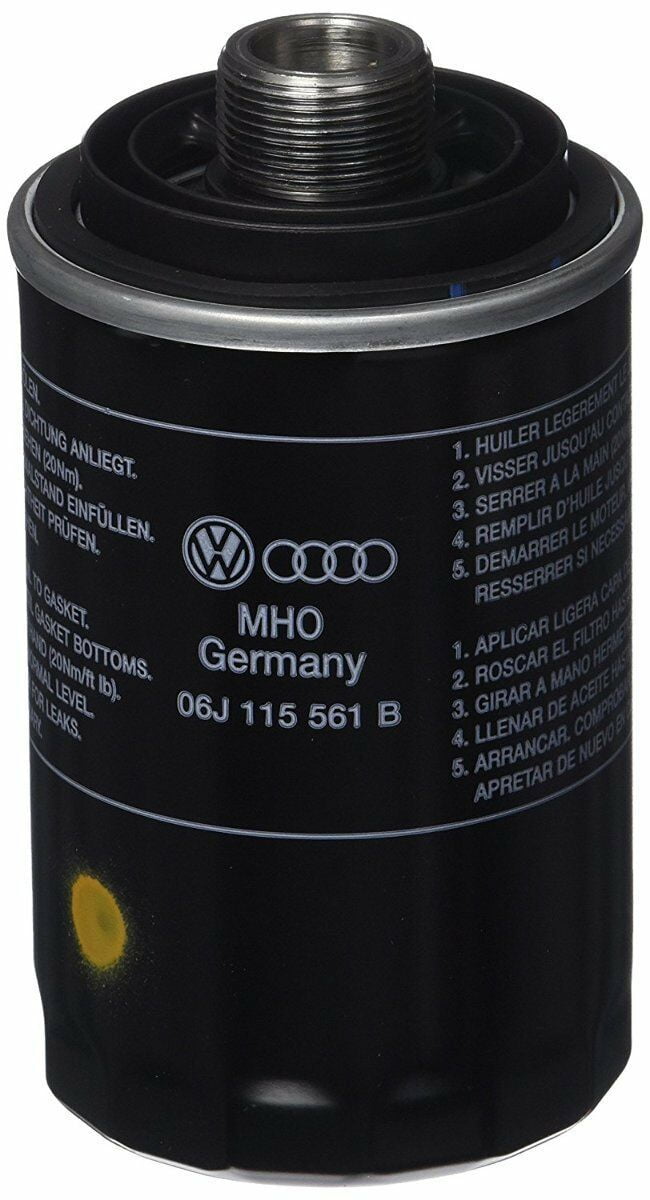 New Genuine Audi Engine Oil Filter Assembly (2008-2018) OE 06J115403Q ...
