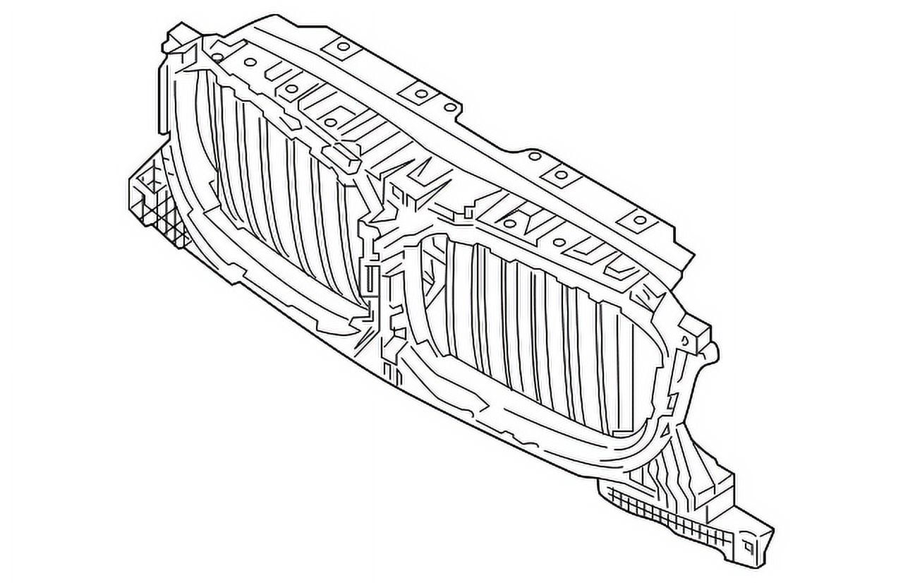 New Genuine BMW Air Flap (2018-2021) OE 51137497227 - Walmart.com