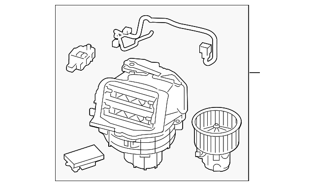 New Genuine BMW Blower Unit (2009-2019) OE 64119248171 - Walmart.com
