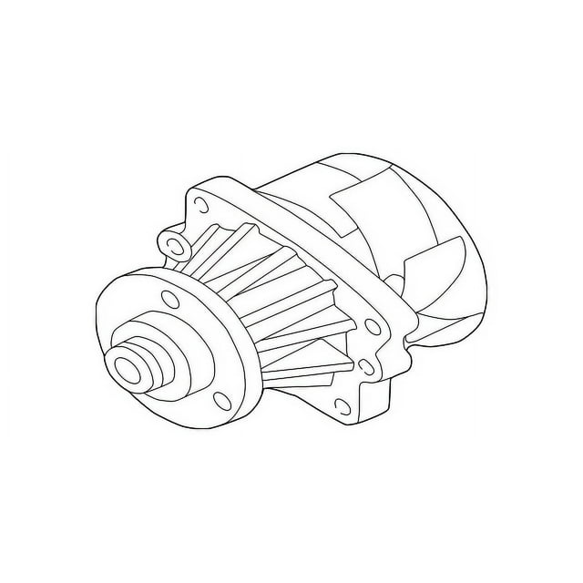New Genuine BMW Coolant Pump Mechanical (1991-2006) OE 11517509985 ...