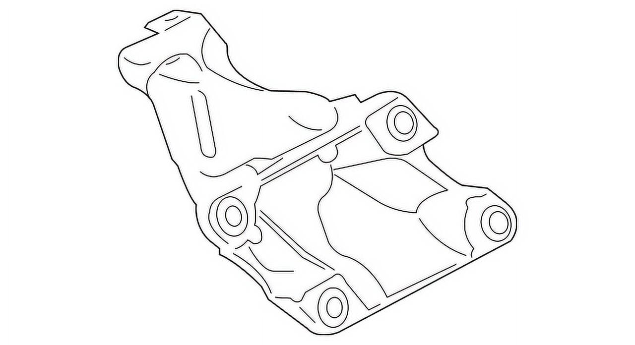 New Genuine BMW Engine Supporting Bracket L (2013-2018) OE 22116784823 ...