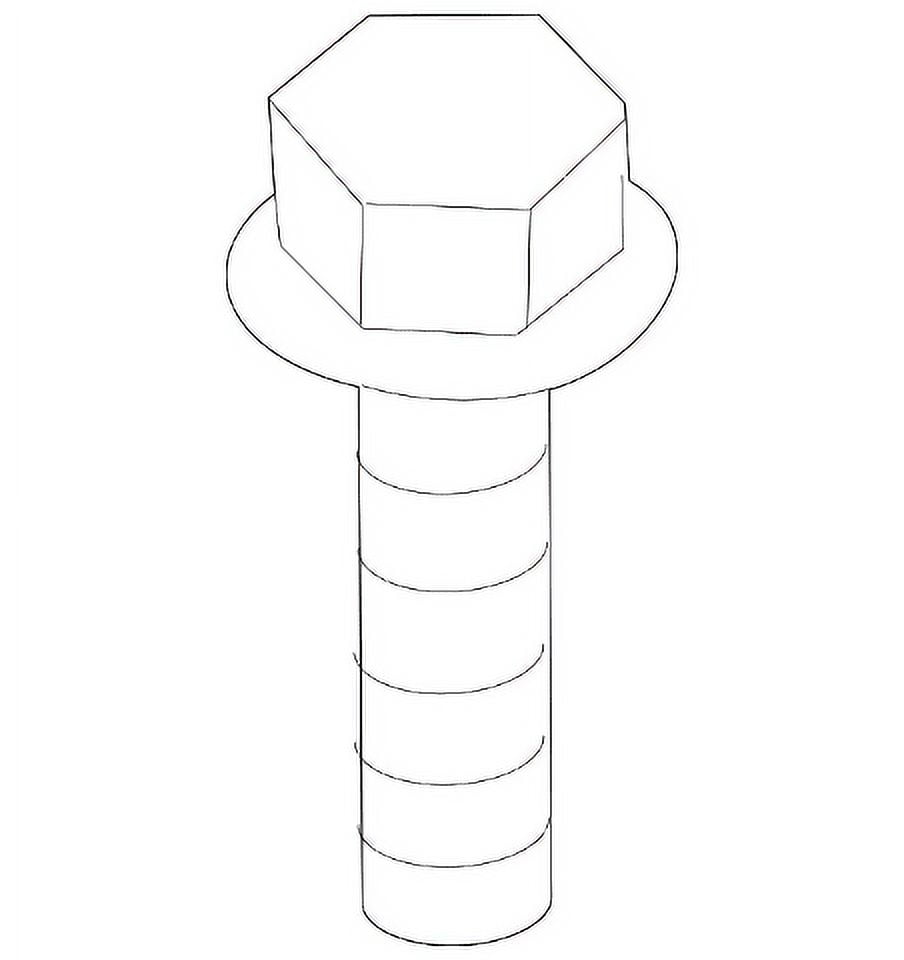 New Genuine BMW Hex Bolt (2009-2017) OE 07147029829 - Walmart.com