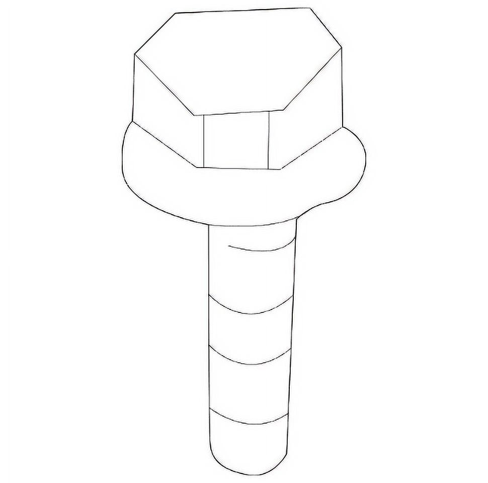 New Genuine BMW Hex Bolt With Washer (2000-2003) OE 07119905399 ...