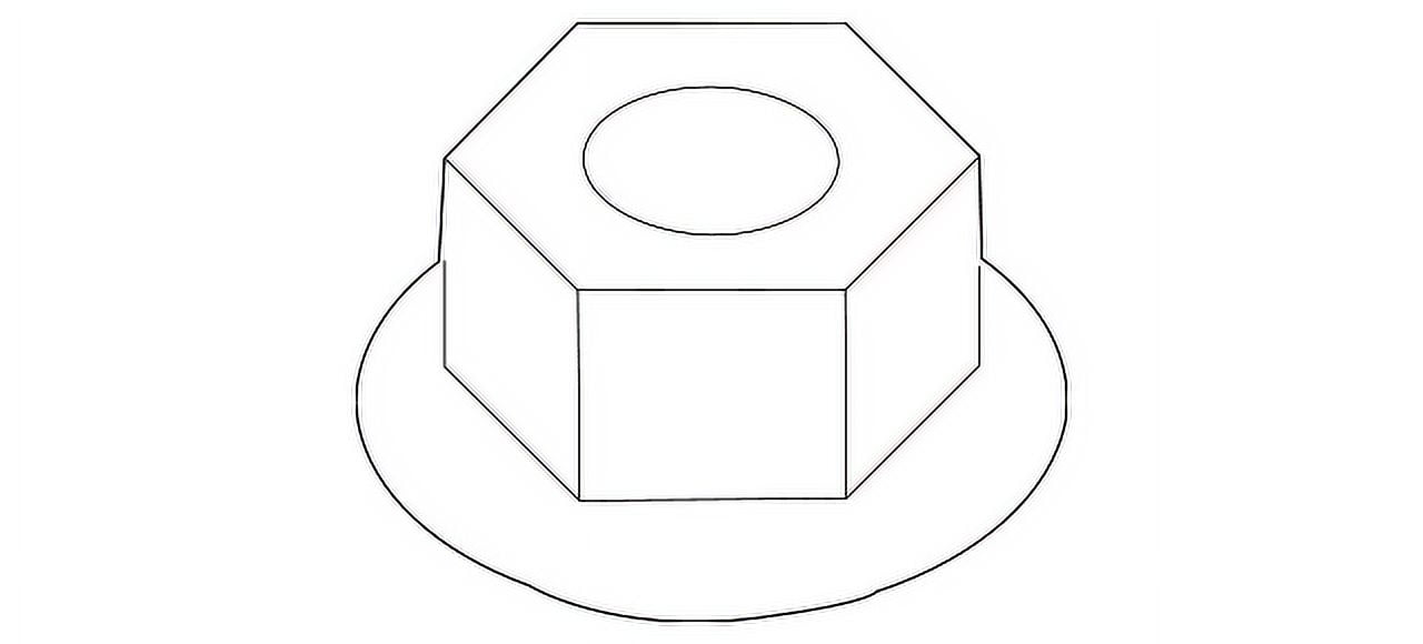 New Genuine BMW Hex Nut With Plate (2012-2023) OE 07149200945 - Walmart.com