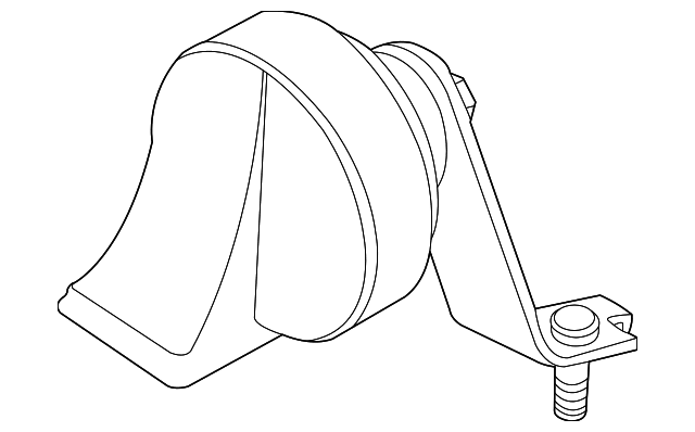 New Genuine BMW Horn High Pitch (1999-2006) OE 61338379712 - Walmart.com