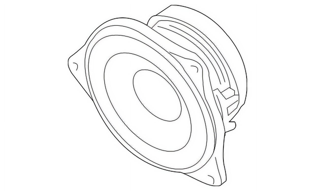 New Genuine BMW Midrange Speaker Stereo (2011-2016) OE 65139169692 ...