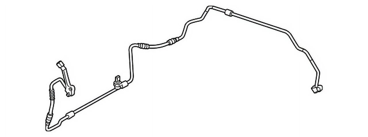New Genuine BMW Pressure Hose Condenser Evaporative (2006-2013) OE ...