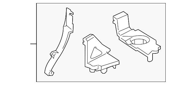 New Genuine BMW Set Of Retainers For Headlig (2014-2019) OE 63117395524 ...