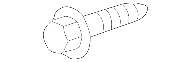 New Genuine BMW Sheet Metal Screw (1996-2006) OE 07119904265 - Walmart.com