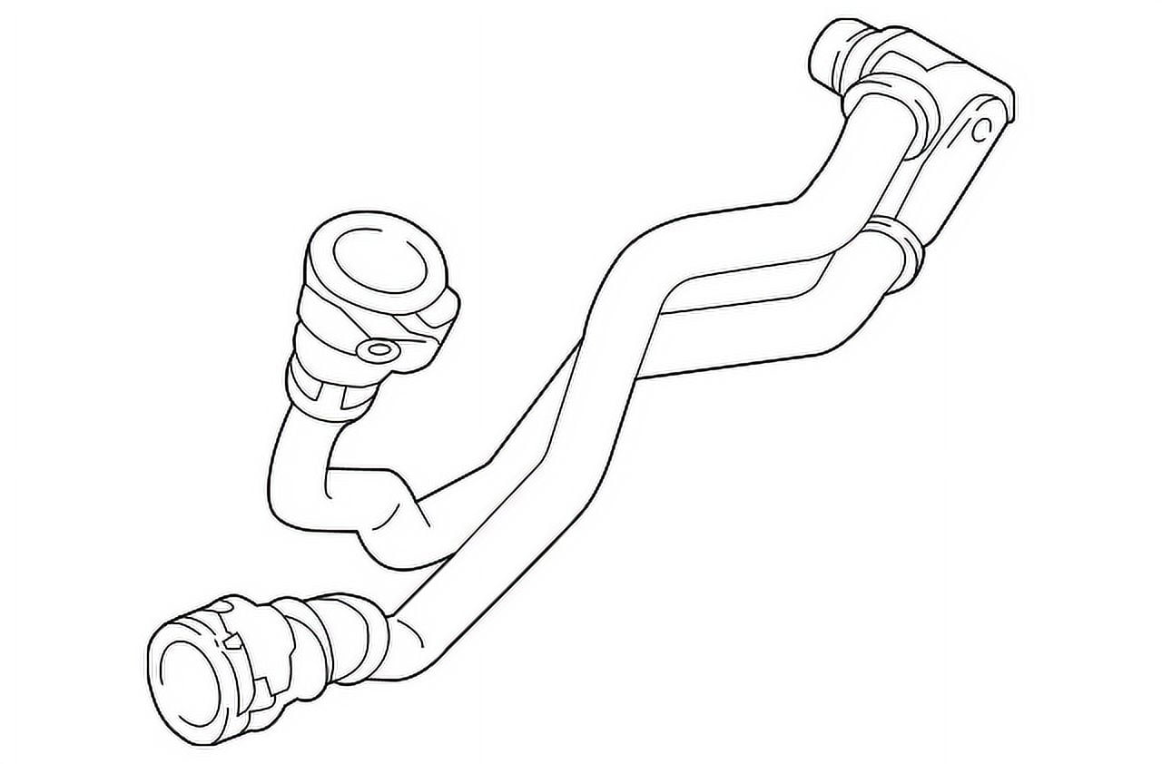 New Genuine BMW Transmission Oil Cooler Line (2016-2021) OE 17228570449 ...