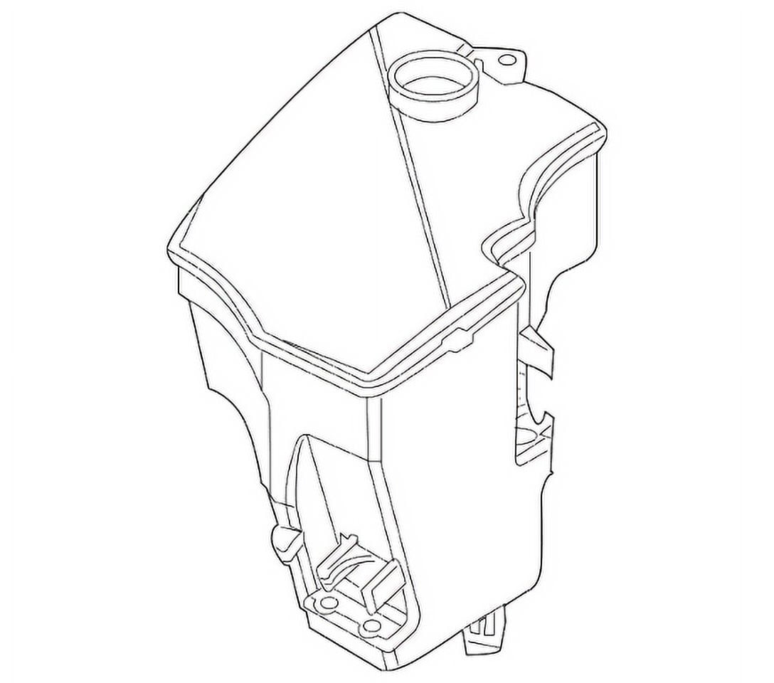 New Genuine BMW Washer Fluid Reservoir (2004-2010) OE 61663403211 ...