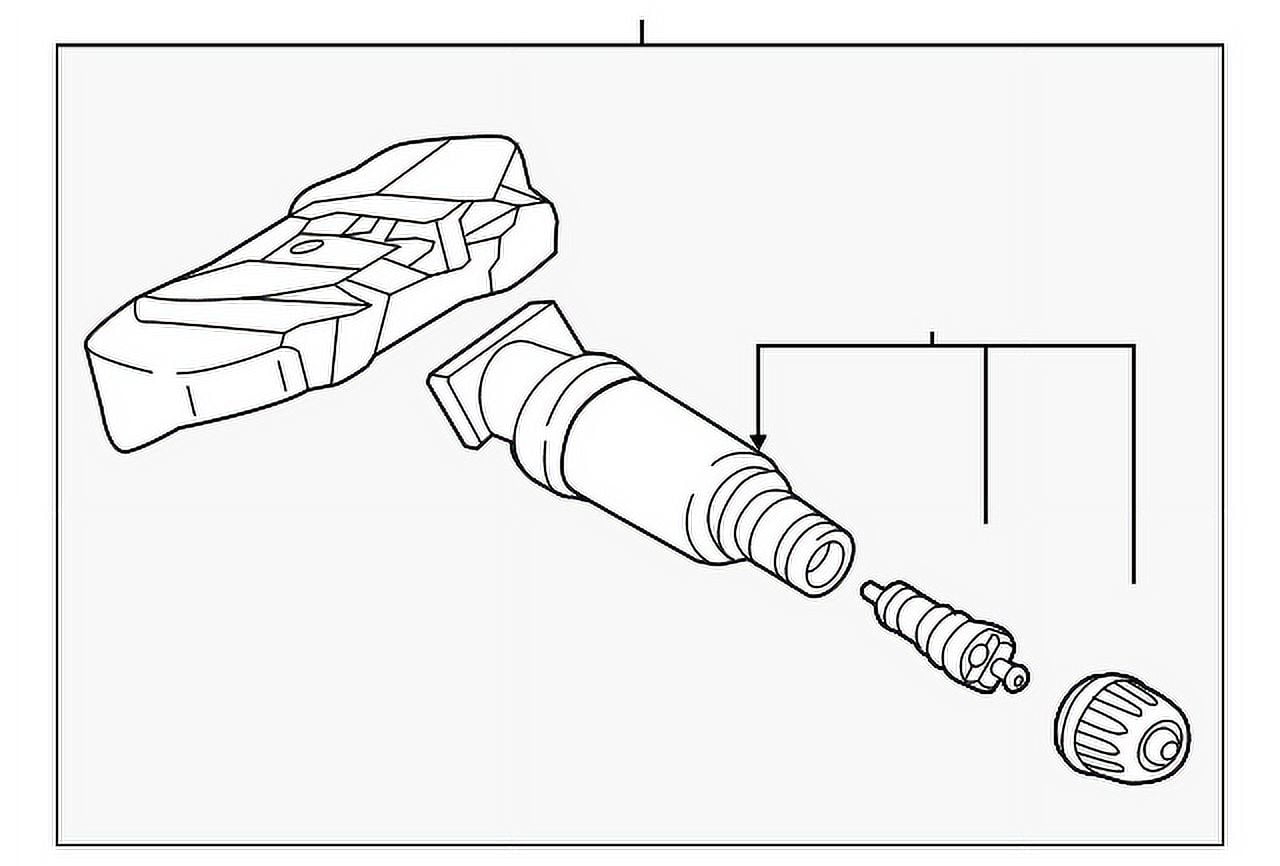 New Genuine BMW Wheel Electronics Module Tpm (2019-2023) OE 36106877934 ...