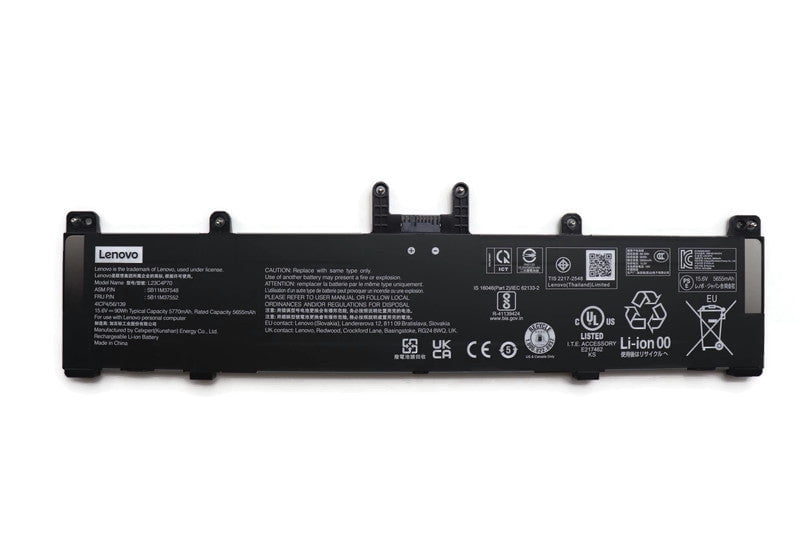 New Genuine Battery For Lenovo ThinkPad P1 Gen 7 Workstation 15.6V 90Wh ...