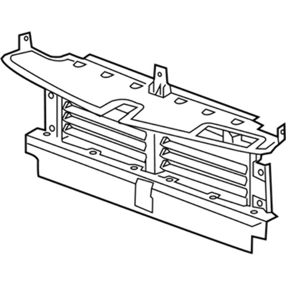 New Genuine Chevrolet Blazer Radiator Shutter Assembly (2019-2023) OE ...