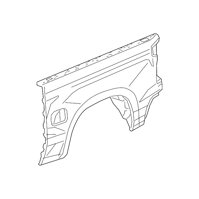 New Genuine Chevy Silverado Rear Quarter Panel Right (2019-2023) OE ...