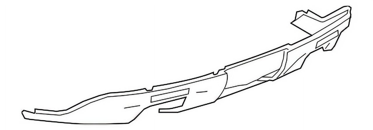 New Genuine Chevy Traverse Rear Bumper Panel Lower Trim (2018-2021) OE ...