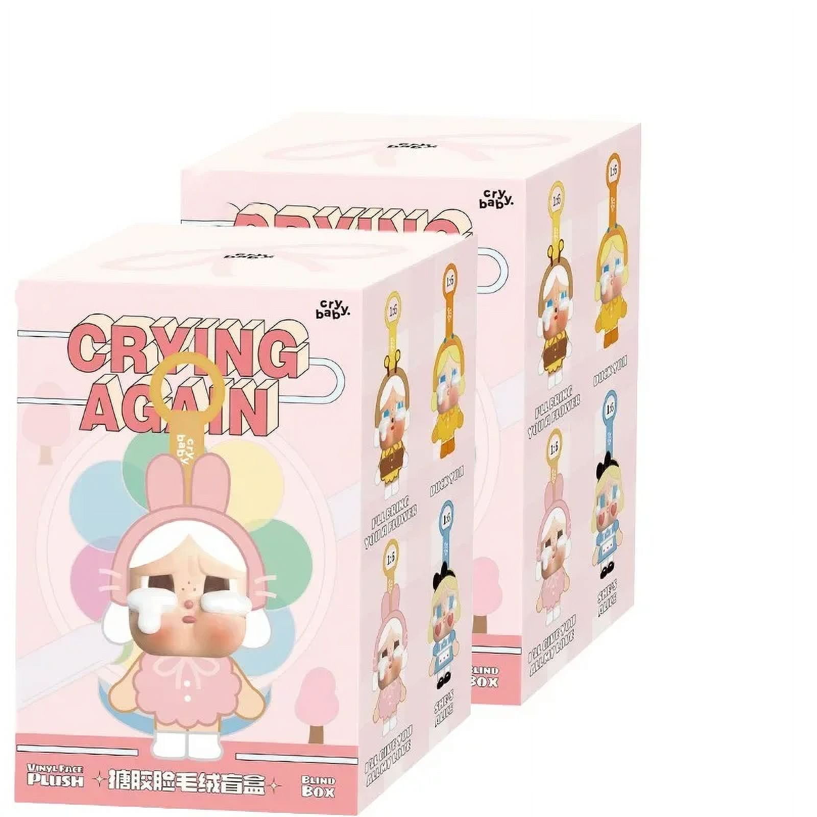 New Genuine Crybaby Crying Again Series Blind Box Figures Vinyl Face ...