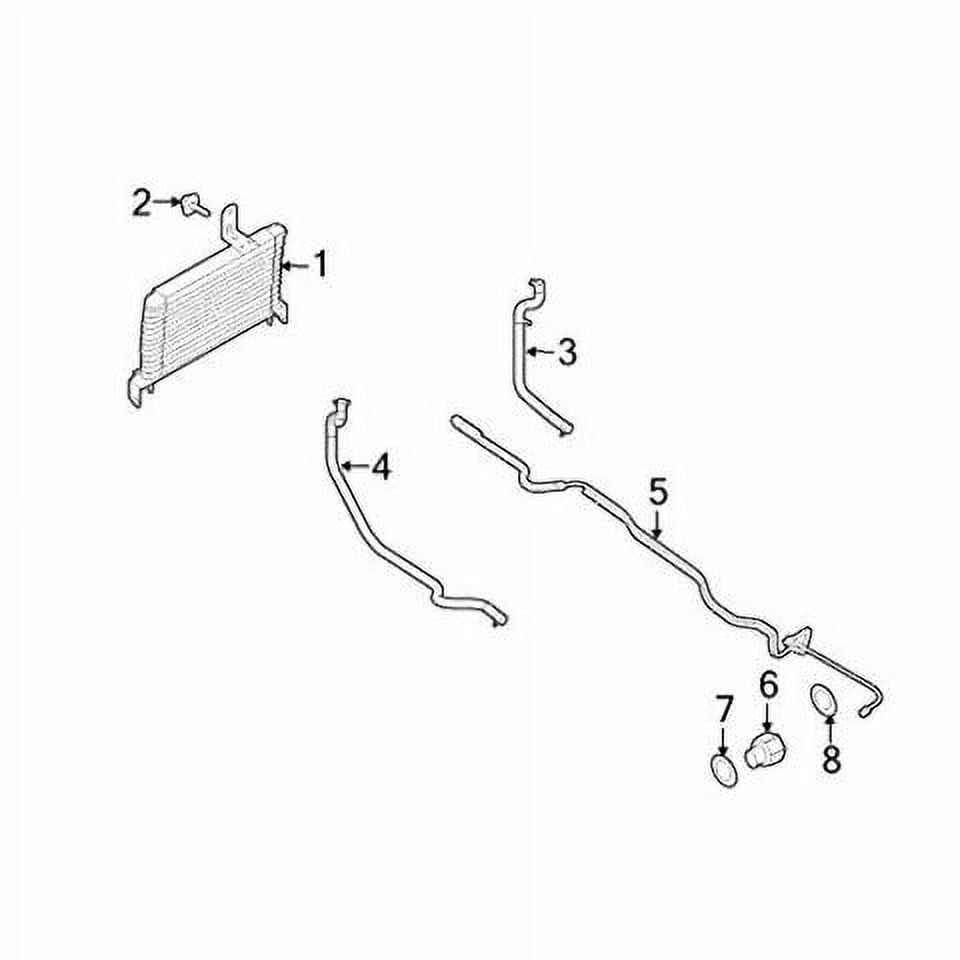 New Genuine Ford Connector - Oil Tube 9C3Z7D273A / 9C3Z-7D273-A OEM ...