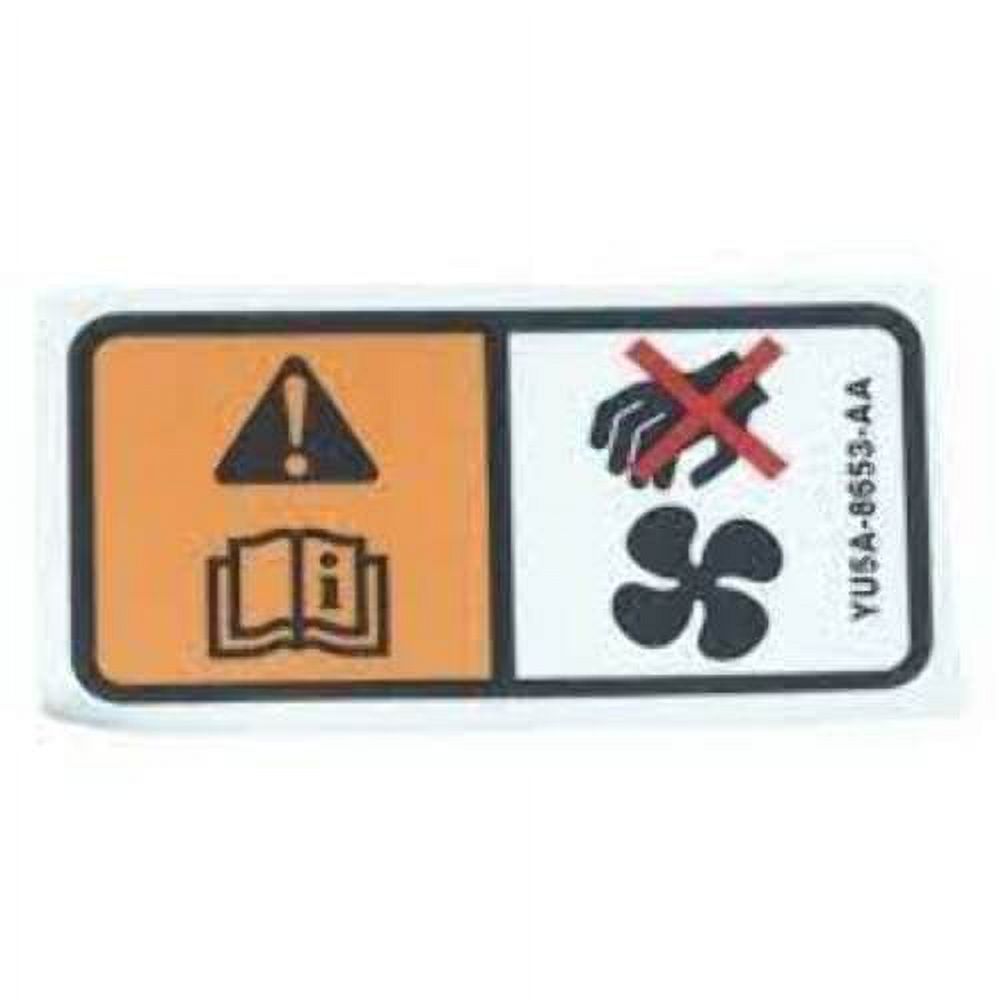 New Genuine Ford Radiator Fan Warning Decal Sticker (1998-2019) OE ...