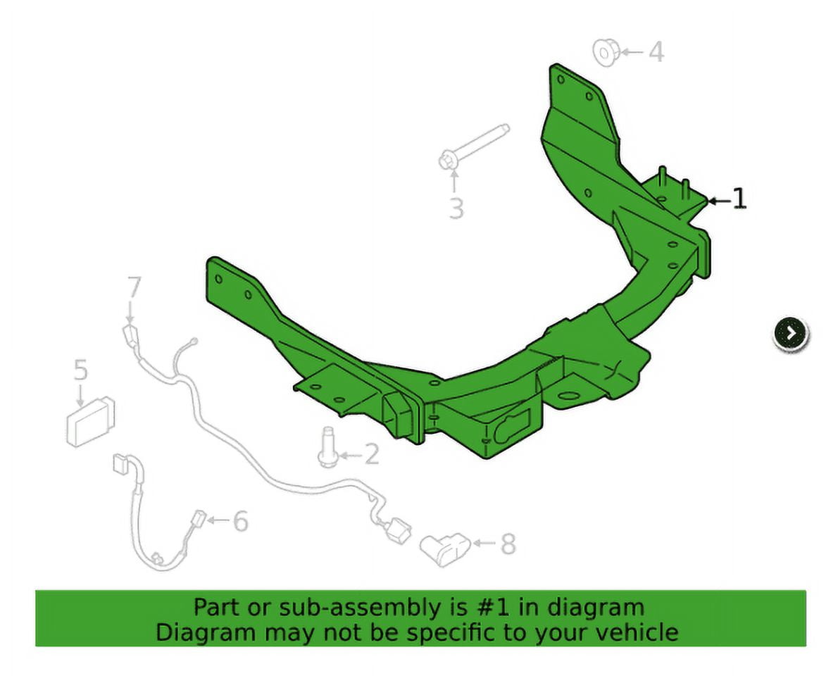New Genuine Ford Transit Trailer Hitch Bar Kit OEM EK4Z19D520A ...