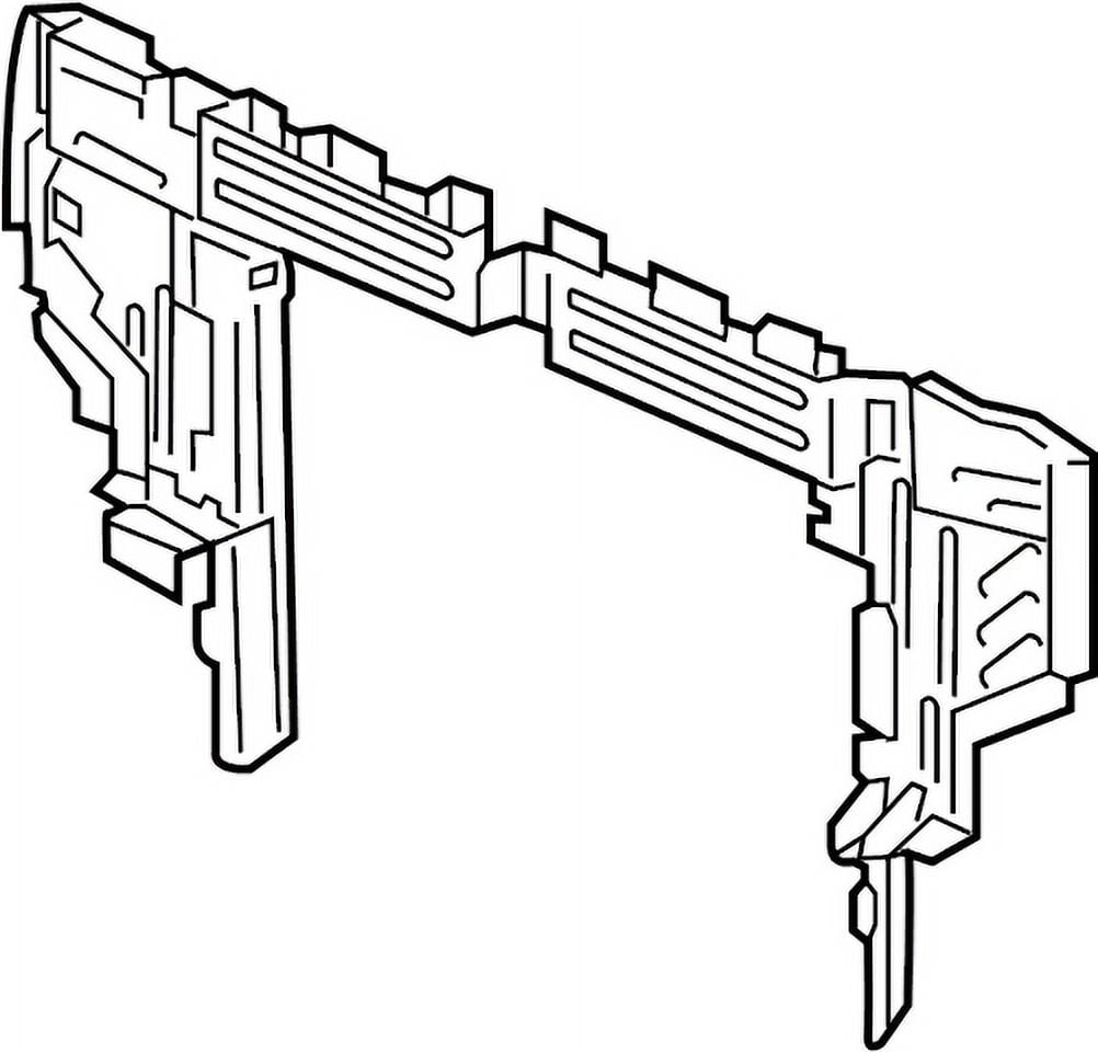 New Genuine GM Radiator Air Baffle OE 84852735 - Walmart.com