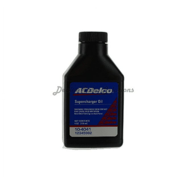 New Genuine GM Supercharger Oil Fluid 4oz OE 12345982 - Walmart.com