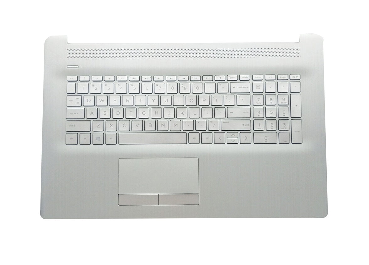 New Genuine HP 17-BY3053CL 17-BY3676CL 17-BY4075CL Palmrest Touchpad ...
