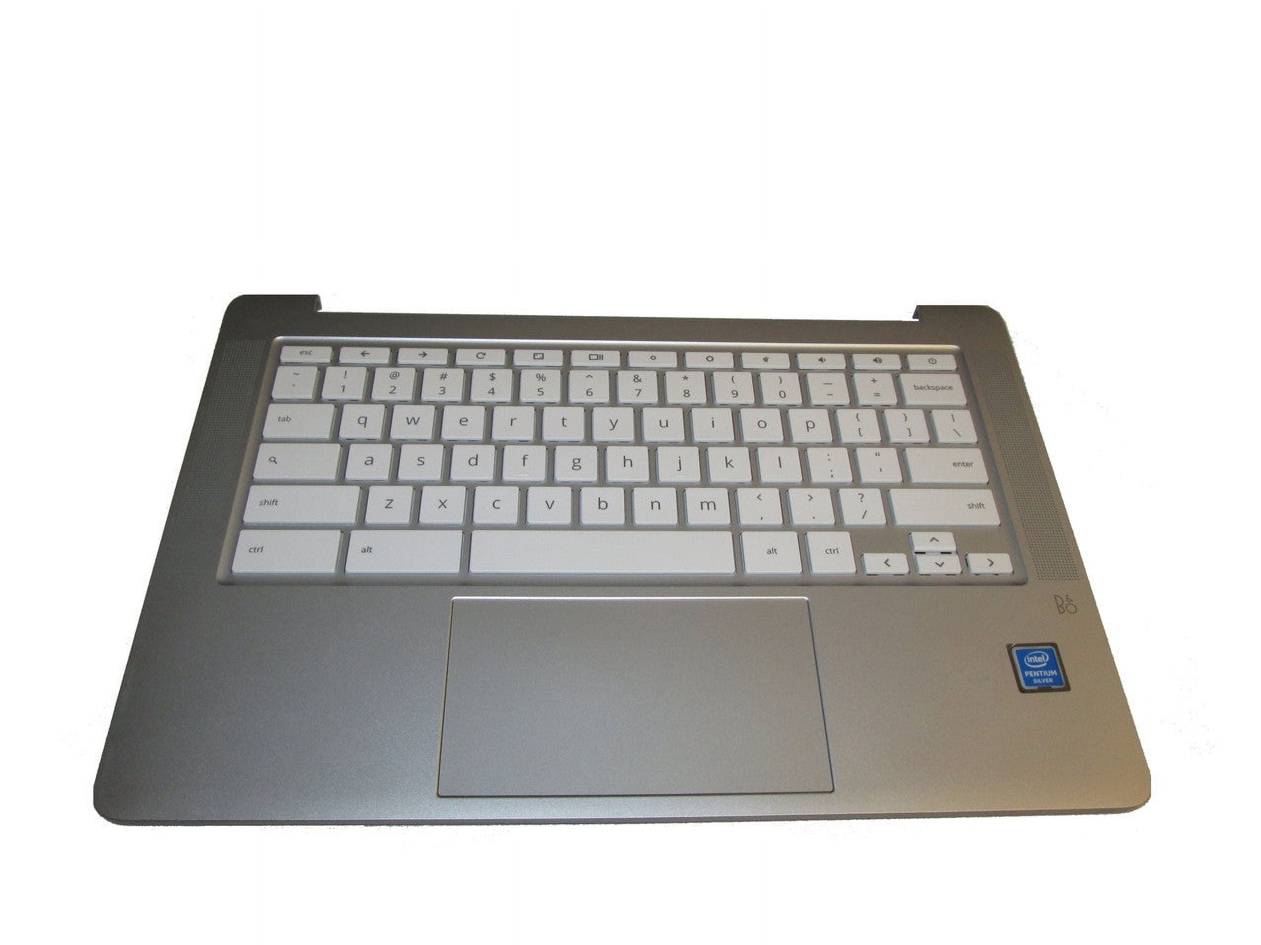 New Genuine HP Chromebook 14A-NA 14A-NA1020CA Series Palmrest Touchpad ...