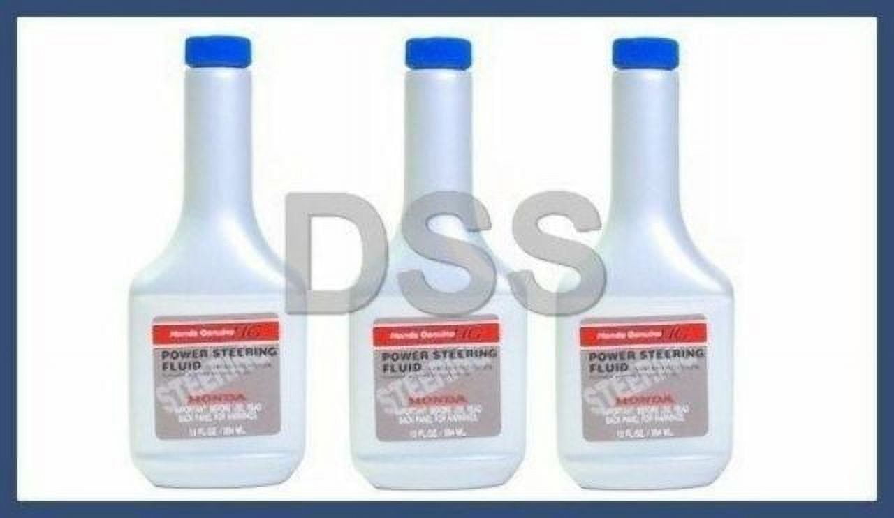New Genuine Honda Acura Power Steering Fluid 12oz Set (x3) OE ...