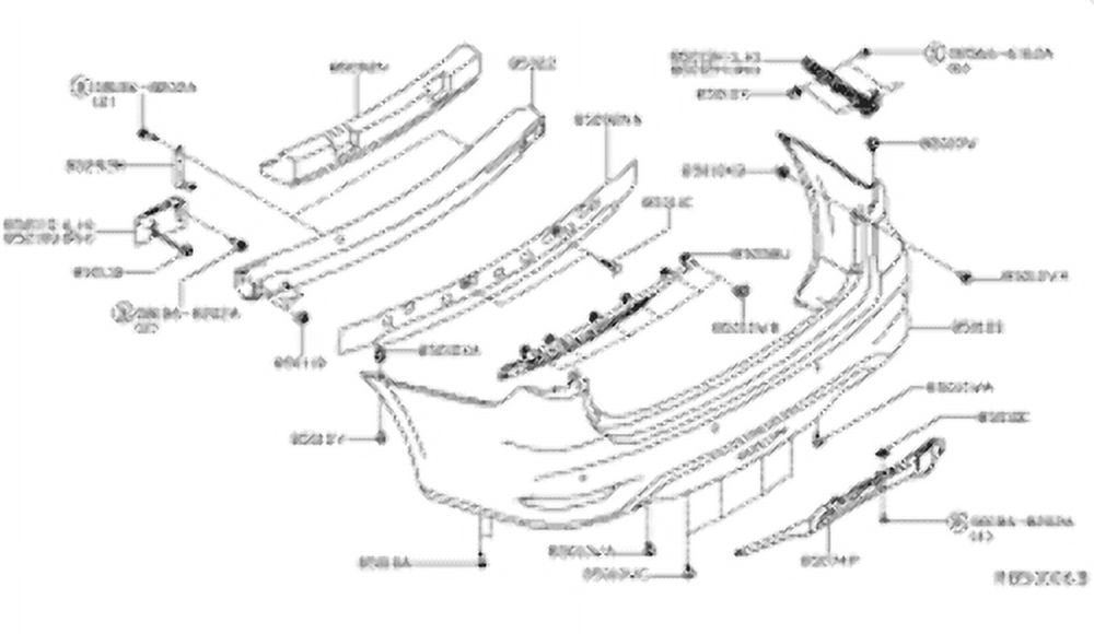 New Genuine Infiniti QX60 Rear Bumper Stiffener (2016-2020) OE ...