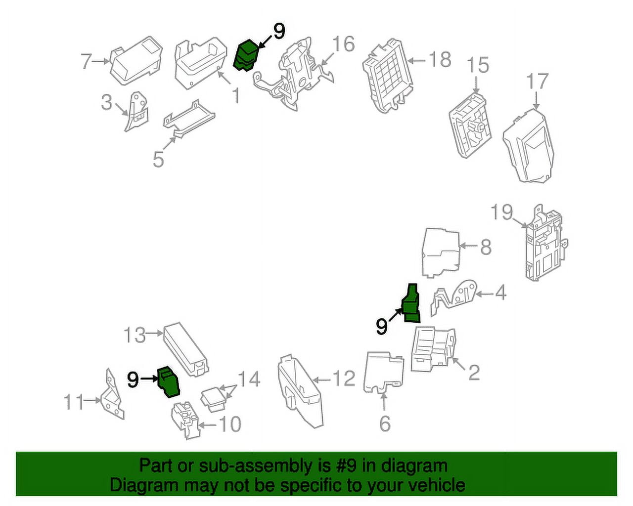 New Genuine Infiniti Relay 252307995A OEM - Walmart.com