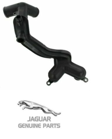 New Genuine Jaguar Engine Coolant Pipe Hose Flange Outlet (2010-2015 ...