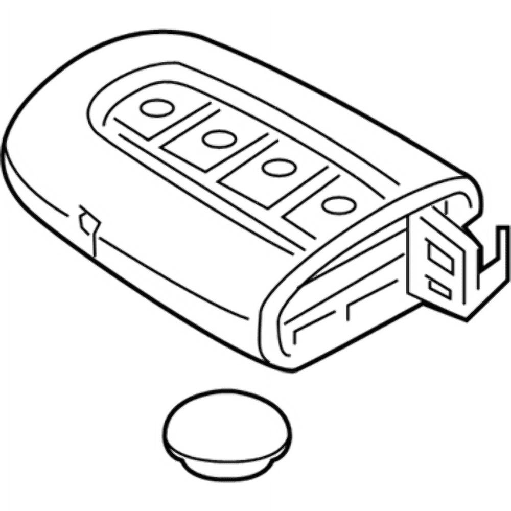 New Genuine Kia Keyless Entry Key Fob Smart OE 954404U000 - Walmart.com