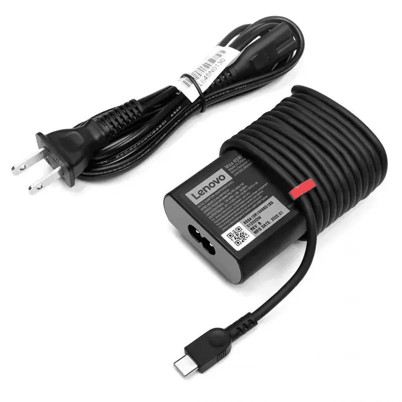New Genuine Lenovo 65W USB-C AC Adapter ADLX65YSCC2A SA10R16986 ...