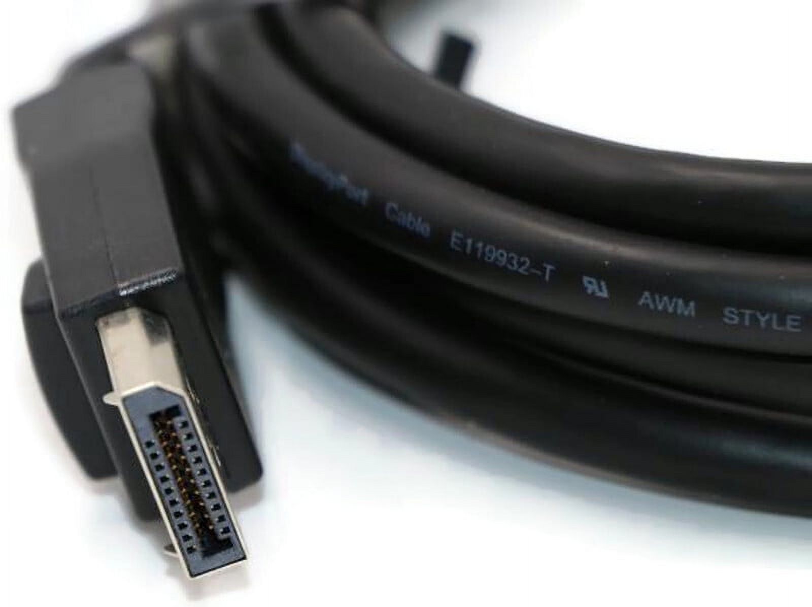 New Genuine Lenovo DisplayPort to DisplayPort 6 ft Cable Kit 0A36537 ...