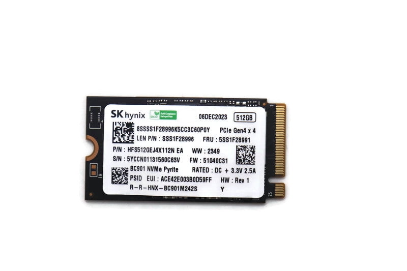 New Genuine Lenovo IdeaPad 1 15IAU7 Laptop - Type 82QD SSD Hard Drive ...