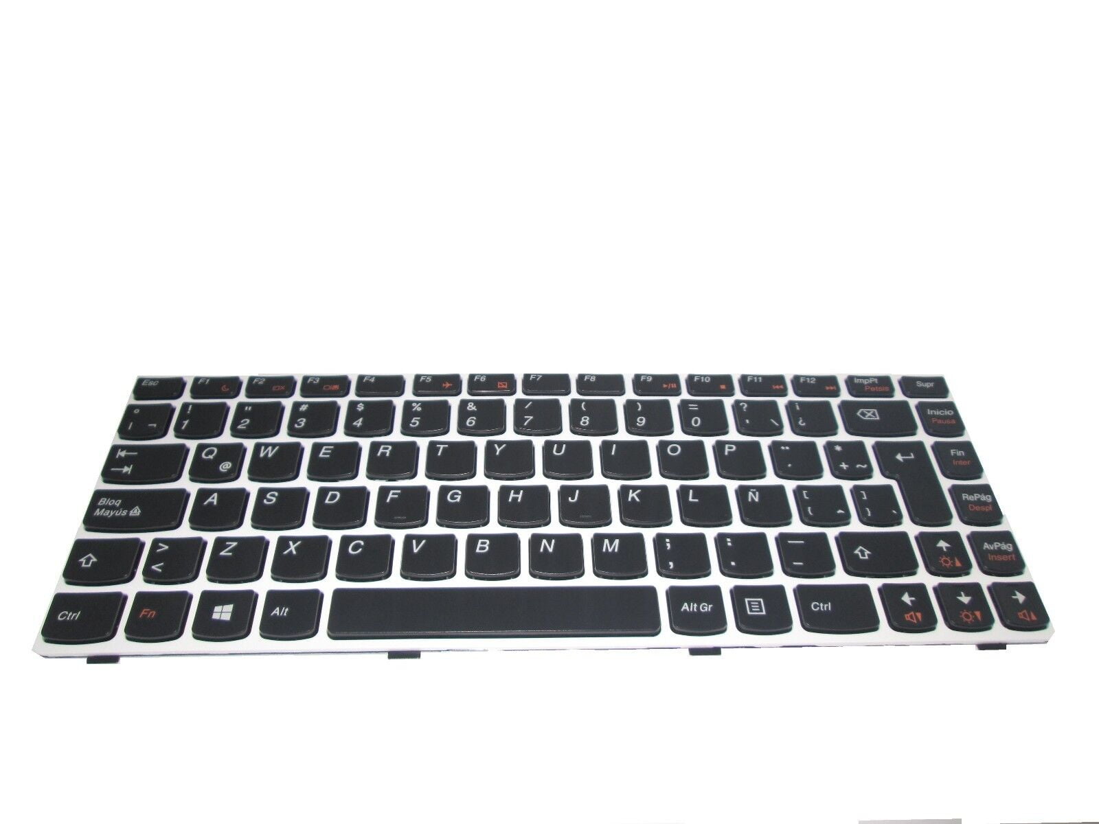 New Genuine Lenovo Teclado Z450 Z460 Spanish Keyboard 25207521 MP ...