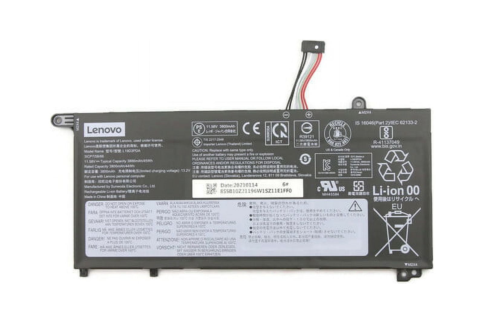 New Genuine Lenovo ThinkBook 15 G2 11.52V 45Wh 3cell Battery 5B10Z21197 ...