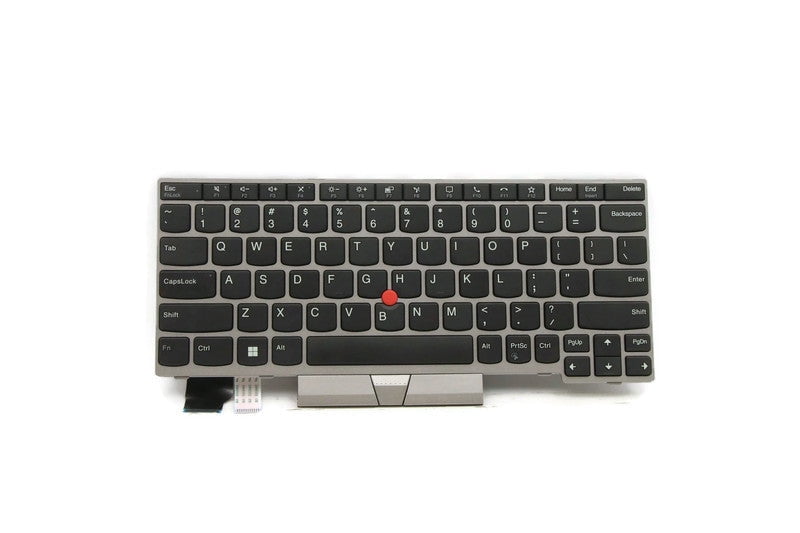 New Genuine Lenovo ThinkPad L13 Yoga Gen 2 Keyboard US Silver ...