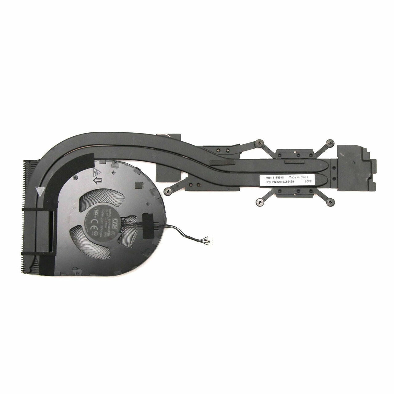 New Genuine Lenovo ThinkPad P14s Gen 2 Fan and Heatsink 5H40X89430 ...