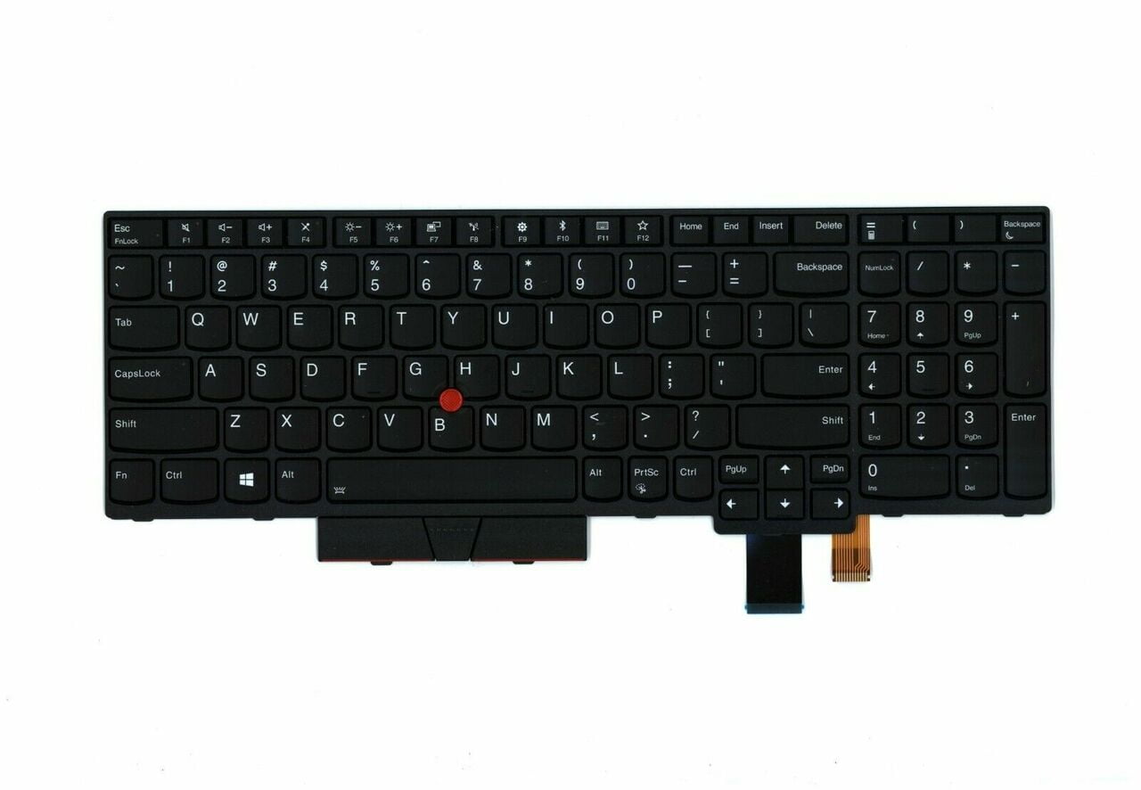 New Genuine Lenovo Thinkpad P51S P52S T570 T580 US Backlit Keyboard ...