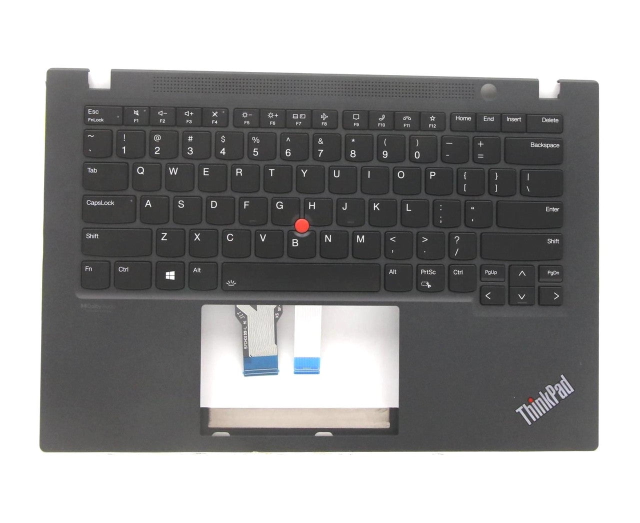 New Genuine Lenovo Thinkpad T14s Gen 2 (20WM, 20WN) Palmrest US Backlit ...