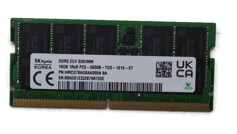 New Genuine Memory Card 16GB DDR5 5600 ECC for Lenovo ThinkStation P3 ...