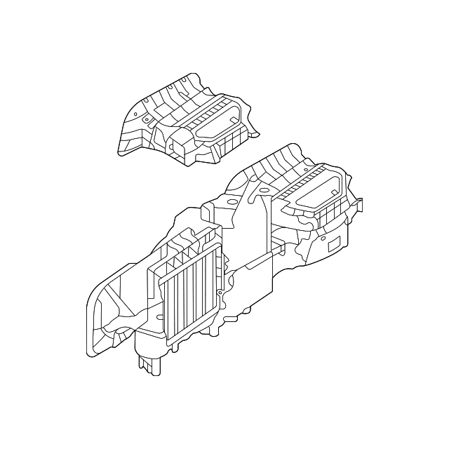 New Genuine Mercedes-Benz Evaporator Housing (2020-2023) OE 1678302805 ...