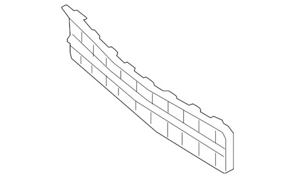 New Genuine Mercedes-Benz Front Bumper Grill Ventilation Louver OE ...