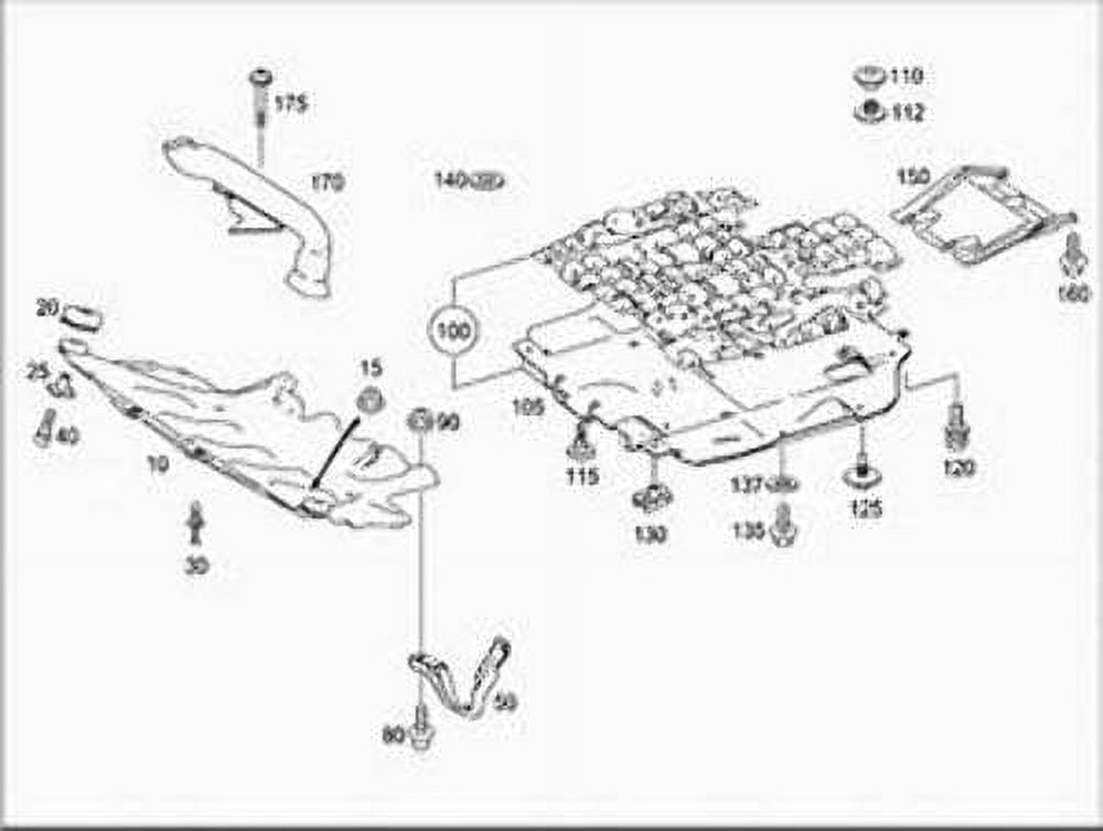 New Genuine Mercedes-Benz Front Shield Bushing Sleeve OE 0009921529 ...
