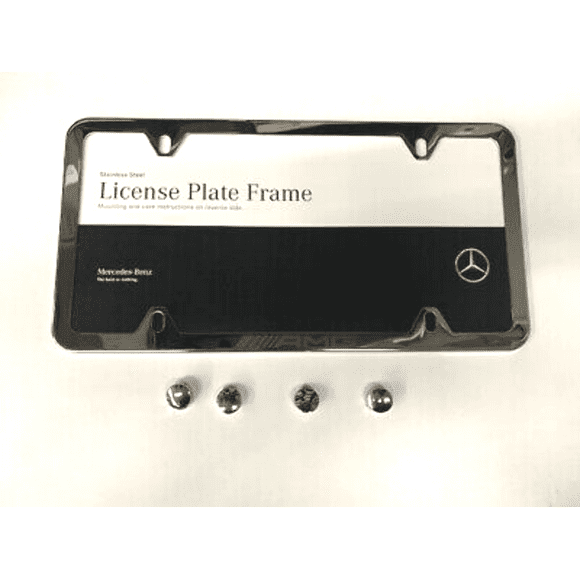 Mercedes Benz License Plate