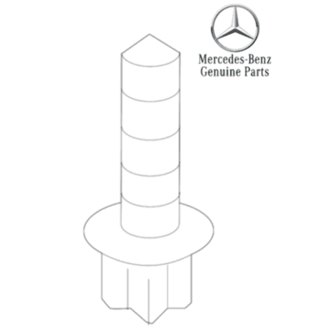 New Genuine Mercedes-Benz Power Steering Pump Bolt OE 000000000276 ...