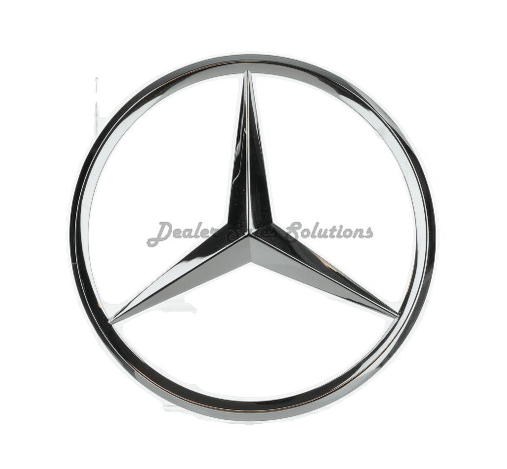 New Genuine Mercedes-Benz Trunk Star Emblem Chrome (2000-2006) OE ...